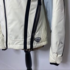 Killy | Jackets & Coats | Killy Sport Ski Jacket Cream White Black Gray ...